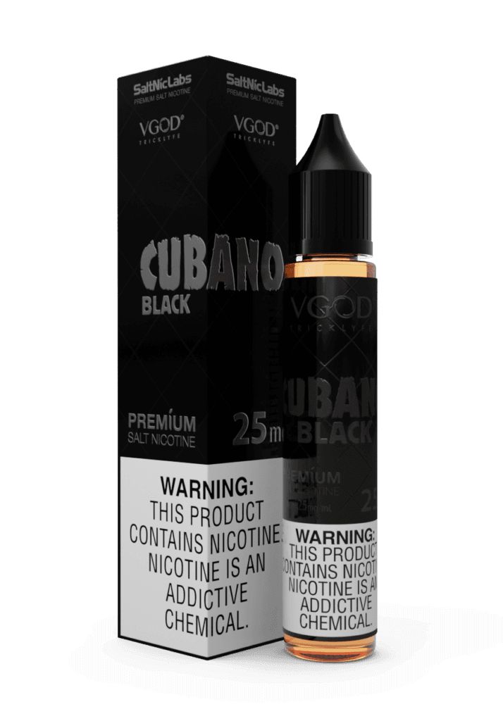 سالت کوبانو بلک ویگاد | VGOD Cubano Black
